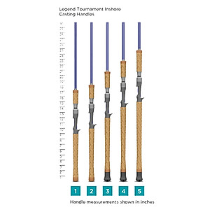 St. Croix Rods Legend Tournament Inshore Casting Fishing Rod, ITLC79XHMF