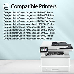 greencycle 2 Pack Compatible for Canon 125 3484B001AA 125 CRG 125 Laser Black Toner Cartridge use in ImageClass LBP6000 LBP6030w MF3010 Printer