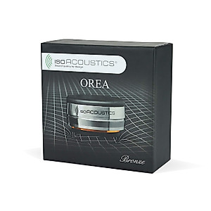 IsoAcoustics Orea Series Audio Equipment Isolators (Bronze - 8 lbs Max/pc)