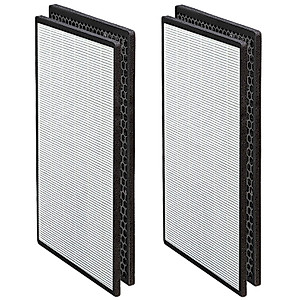 Pro Breeze HEPA Air Purifier Filter, Replacement Filter (x2) for Pro Breeze Large Air Purifier - 3-in-1 Filter for PB-P06 (PB-P06F)