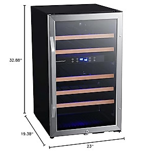 EdgeStar CWF380DZ 19 Inch Wide 38 Bottle Wine Cooler