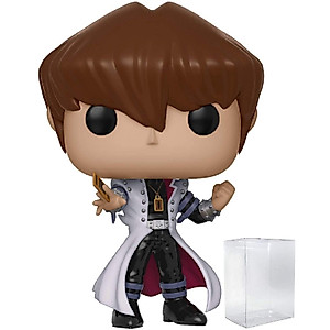 Funko Pop! Animation: Yu-Gi-Oh! - Seto Kaiba Vinyl Figure (Bundled with Pop Box Protector Case)