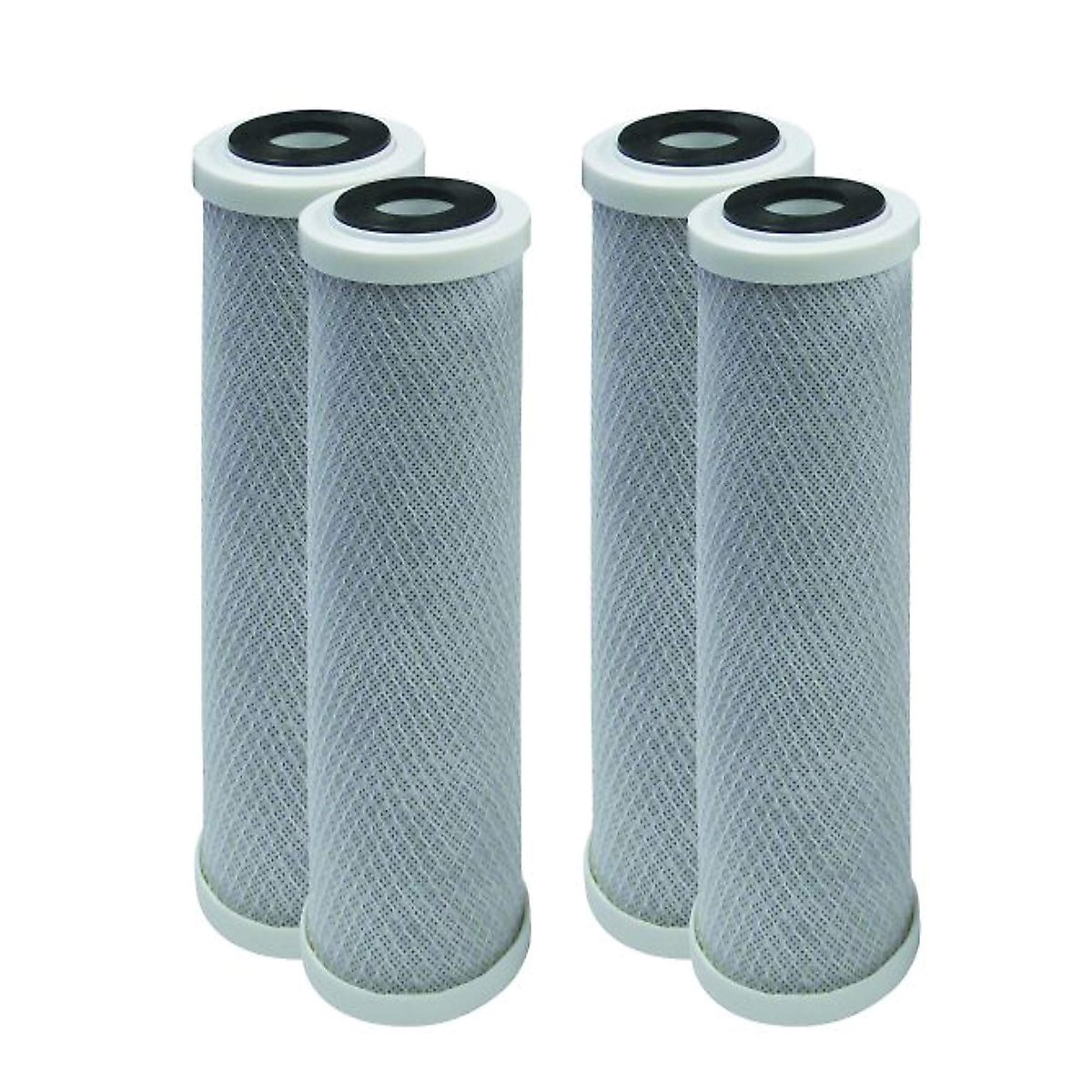 CFS – Carbon Block Water Filter Cartridges Compatible with GE GXWH04F, GXWH20F, GXWH20S & GXRM10 Models – Remove Bad Taste & Odor – Whole House Replacement Water Filter Cartridge- White (Pack Of 4)