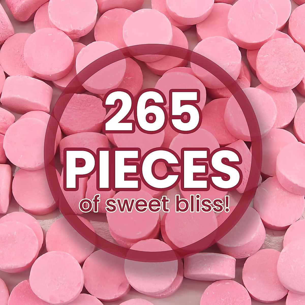 Canada Mints Pink Wintergreen Bulk Gifts For Mother's Day - 2 Pounds Approx 265 Pink Candy Melts - Perfect For Mother's Day Gift Baskets For Mom
