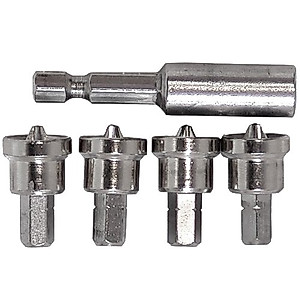 Vermont American 16620 4 Piece Drywall Bit Tip Set with Bit Tip Holder