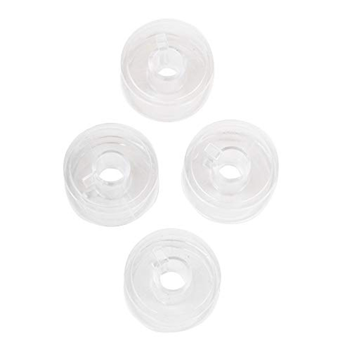 Singer Bobbins Class 15 Transparent, 4-Count