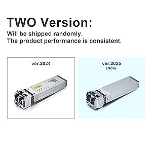 10Gtek 10GBase-SR SFP+ LC Transceiver, 10G 850nm Multimode SFP Module, up to 300 Meters, for Cisco SFP-10G-SR, Meraki MA-SFP-10GB-SR, Ubiquiti UniFi UF-MM-10G, Fortinet, Mikrotik and More, Pack of 10