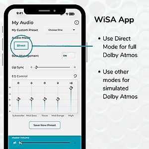 WiSA SoundSend | Wireless Audio Transmitter for All Smart TVs | Features Eight Channels of Uncompressed 24-bit 48/96 kHz Sound | Connects Automatically to WiSA-Certified Speakers (Sold Separately)