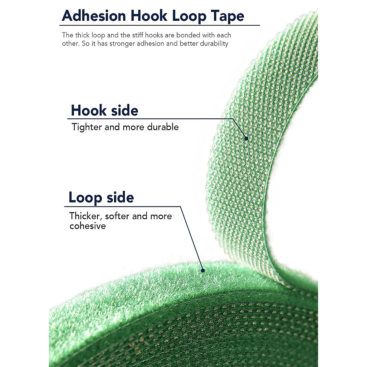 LE TAUCI Plant Ties, Garden Tape for Plant, Reusable Adjustable Thicker Support for Growing, Strong Grip, Tomato Vines Indoor Outdoor, Gardening Gifts for Men (25 ft x 0.47 Inch, 1 roll, Green)