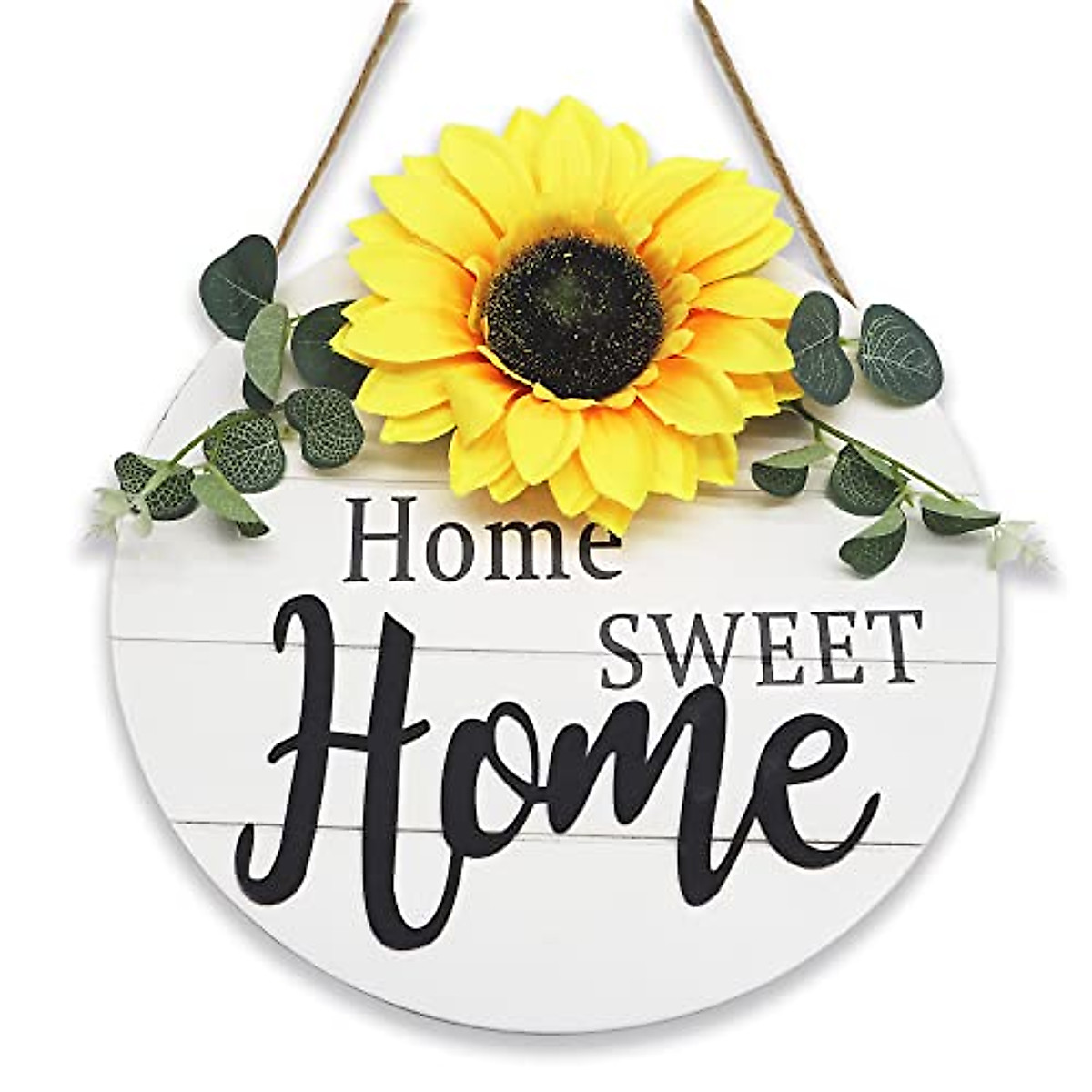 Wood Bead Garland with Tassels, Welcome Sign for Front Door