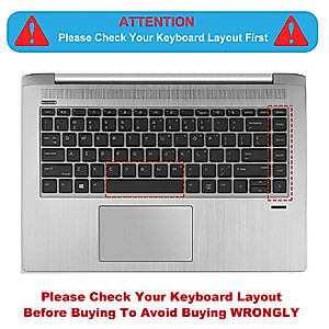 Keyboard Cover for 14" HP ProBook 440 445 G5 G6 G7 G8 |HP ProBook 430 G5 |HP ProBook x360 440 G1 |HP ProBook 640 G4 G5 Keyboard Protective Cover Skin [Not fit Probook 430/440/640 G1 G2 G3 ]-GMint