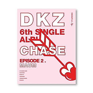 DKZ Chase Episode 2. MAUM 6th Single Album Fascinate Version CD+96p PhotoBook+2p PhotoCard+1p Postcard+1p 4Cut PhotoFilm+1p ID Card+1ea Sticker+Tracking Sealed