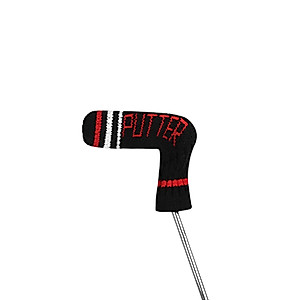 Scott Edward Blade Putter Cover Knitted, 1 Piece in Pack, Fits Golf Blade Putters Cute and Soft