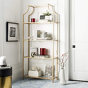 Safavieh Home Collection Slater 4 Tier Etagere, Gold
