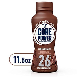 Core Power Fairlife 26g Protein Milk Shakes, Ready To Drink for Workout Recovery, Chocolate, 11.5 Fl Oz (Pack of 12)