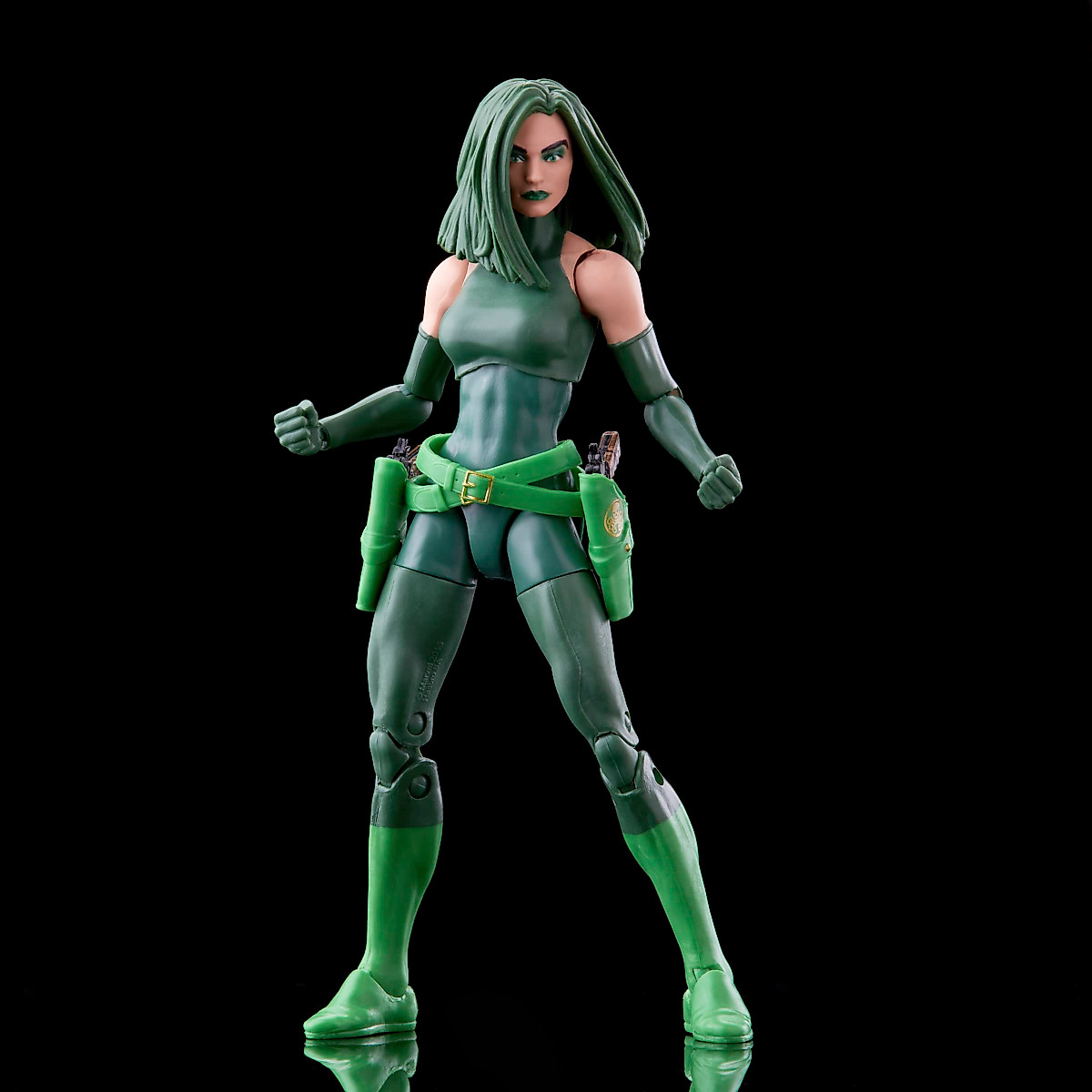 Marvel Legends Series Madame Hydra Comics Action Figure 6-Inch Collectible Toy, 4 Accessories, 1 Build-A-Figure Part.