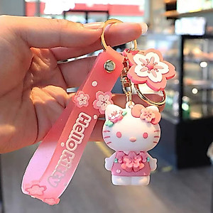 Cute Anime Keychains, Kawaii Keyring Merchandise, Gifts for Friends and Cute Anime Fans (A-1pcs)
