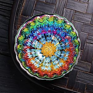 JianZhan Tenmoku Ceramic Handmade TeaCup Porcelain Teacup Kungfu Tea Cup Tenmoku Teacup Master Teacup Ceremonial Matcha Tea Mug Shape,Golden Lotus