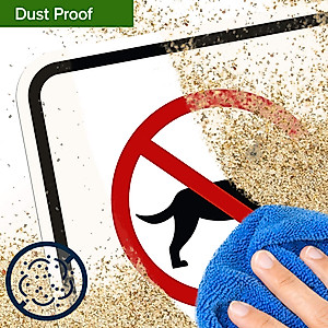 No Pets - Service Animals Allowed Sign, 12x18 Inches, Rust Free .063 Aluminum, Fade Resistant, Made in USA by My Sign Center