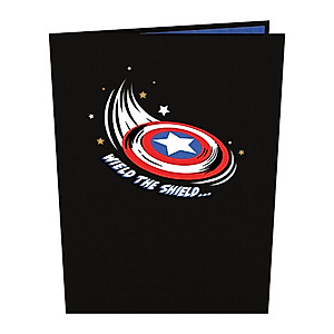 Lovepop Marvel's Avengers Captain America Birthday Pop-Up Card