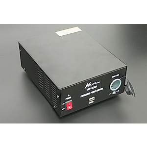 Switching Power Supply 13.8V 30 Amp Bench Power Supply, AC-to-DC Power Convertor with USB Port and Cigarette Plug Output for Powering Ham/CB Radios/Amateur Radio, Scanners