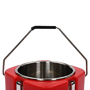 Insulated Soup Container Portable Food Warmer Insulated Soup Carrier Coolers 2.5 Gallon Commercial Food Warmer Stainless Steel Lining