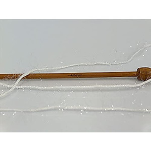 Sparkle Soft White - Ice Yarns Metallic Lurex Nylon Eyelash Yarn 50gr 153yds