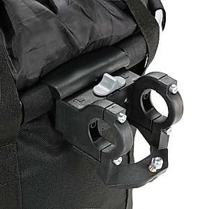 Lixada Bike Basket, Small Pet Cat Dog Carrier Bicycle Handlebar Front Basket Folding Detachable Removable Easy Install Quick Released Picnic Shopping Bag, Max. Bearing: 11lbs