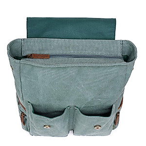 Atona Canvas Backpack (Teal)