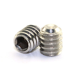 Pro Bamboo Kitchen 30pcs Socket Set Screws Stainless Steel American Standard Machine Headless Screw 8-32 x 3/16"