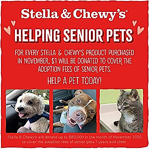 Stella & Chewy’s Freeze Dried Raw Super Beef Meal Mixer – Dog Food Topper for Small & Large Breeds – Grain Free, Protein Rich Recipe – 3.5 oz Bag