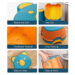 Gloexeolg Cute Koala Small Step Stool for Kids Toddlers Bathroom Sink Toilet Potty Training