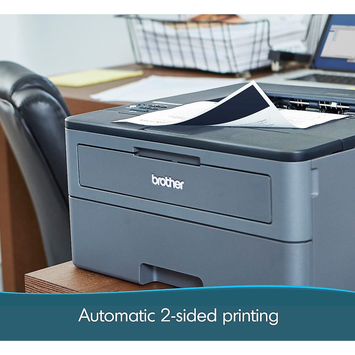 Brother Compact Monochrome Laser Printer, HL-L2370DWXL Extended Print, Up to 2 Years of Printing Included, Wireless Printing, Refresh Subscription and Amazon Dash Replenishment Ready