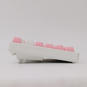 EPOMAKER Prunus Lannesiana 3098B 98 Keys Hot-Swap 2.4Ghz Wireless/Bluetooth/Wired Mechanical Keyboard with RGB Backlight, PBT Keycaps for Gamers (CS Jelly Pink, 3098B Prunus Lannesiana)