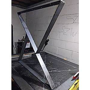 Coffee Table Metal Legs,Industrial Style Table Legs,Custom Sizes,Handmade In U.S.