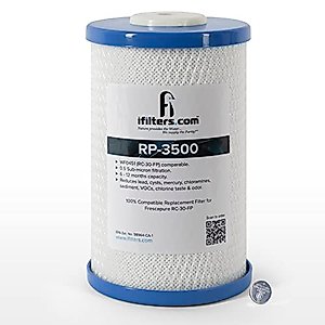 iFilters RP-3500 Replacement Water Filter, 1000 Gal Life Span, 0.5 Micron, Compatible with Frescapure 3500 WF0451