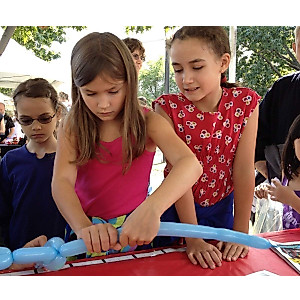 Koogel 400PCS 260Q Twisting Animal Balloons Assorted Color Thickening Latex Twisting Modeling Long Magic Balloons for Animal Shape Weddings, Birthdays Clowns, Xmas Presents