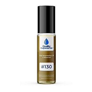 Quality Fragrance Oils' Impression #130, Generic fragrance compatible with L'Homme for Men (10ml Roll On)