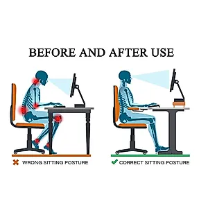 LUMAMU Wood Monitor Stand Riser with Drawer, 15.7x9.4 Inch Computer Monitor Stand for Desk, 3 Height Adjustable Desktop Stand with Storage for Computer Laptop PC iMac Printer