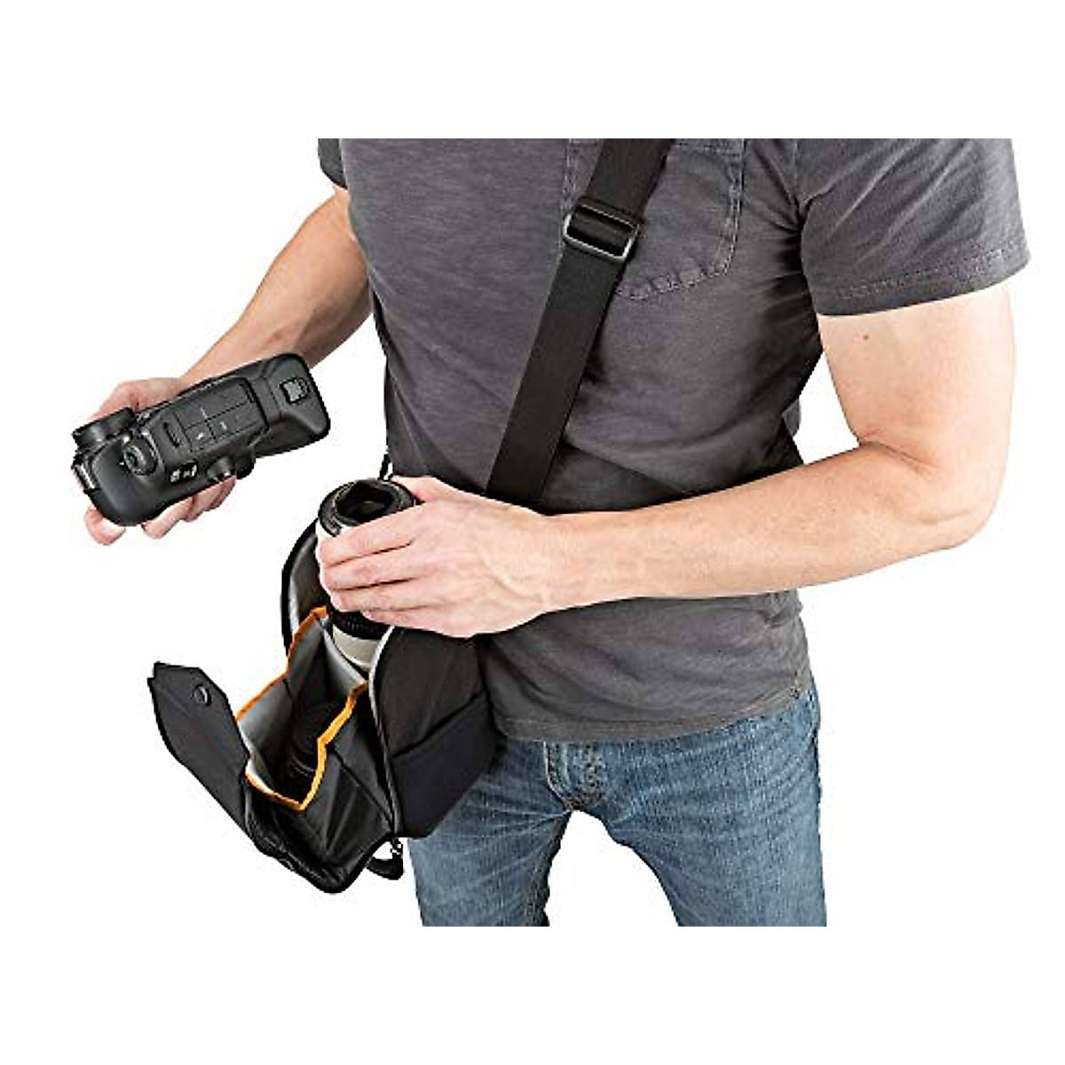 Lowepro LP37178 ProTactic Lens Exchange 200 AW - Black