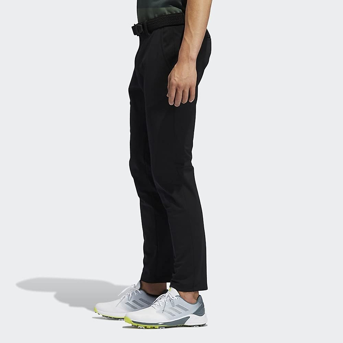 adidas Golf Men's Recycled Polyester Warp Knit Cargo Pant, Black, 3334