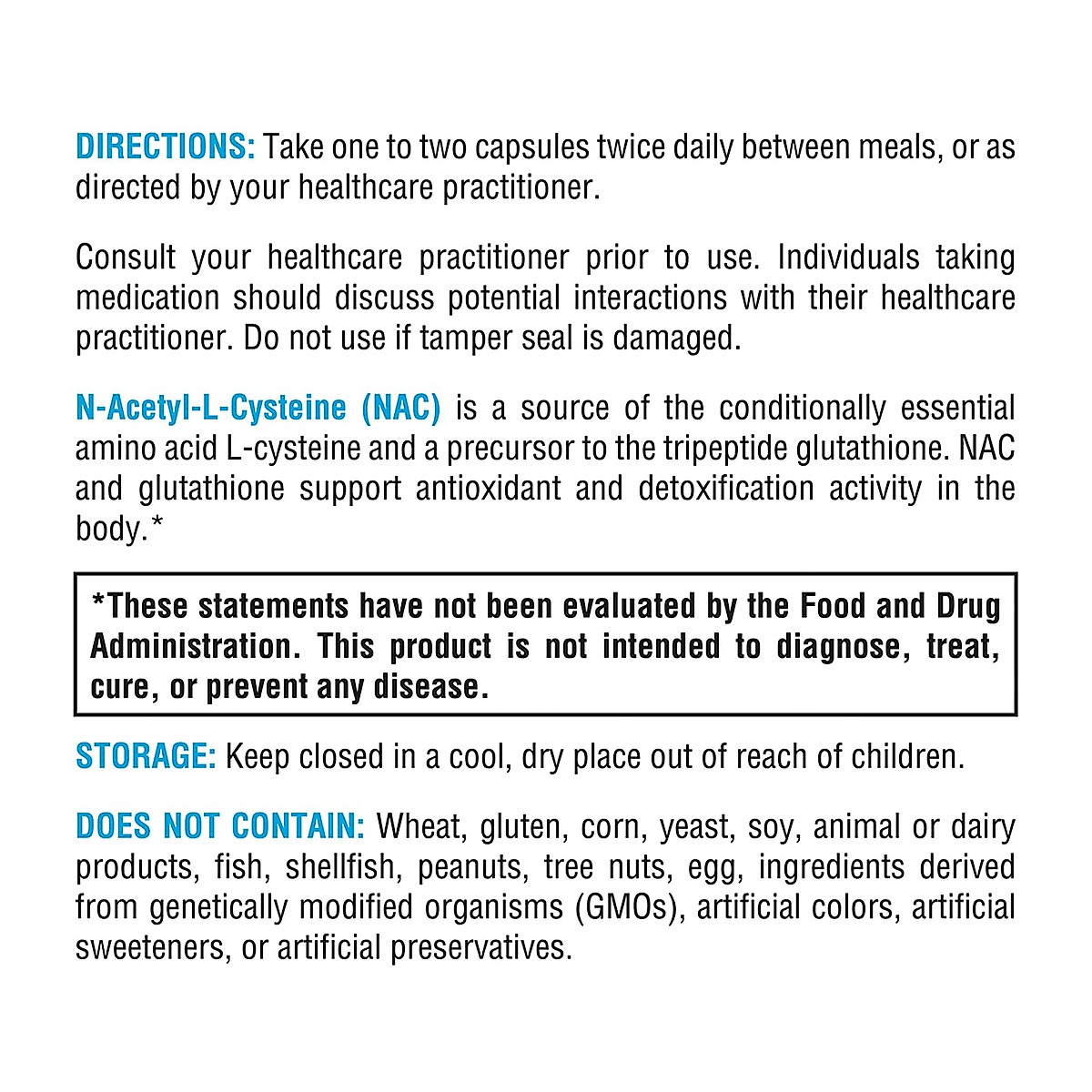 XYMOGEN NAC N-Acetyl-Cysteine 600mg - Cardiovascular, Antioxidant, Liver Detox + Immune Support Supplement - Supports Glutathione Synthesis - Non-GMO NAC Supplement (60 Capsules)