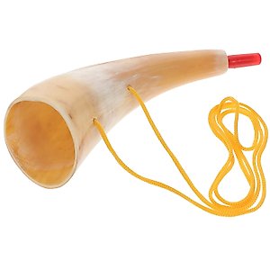 BESPORTBLE Viking Horn, Viking Blow Horn Noisemakers for Sporting Events Trumpet Horn Viking Horn for Kids for Festival Halloween Party Favors Graduation Sports Events (Random Color)