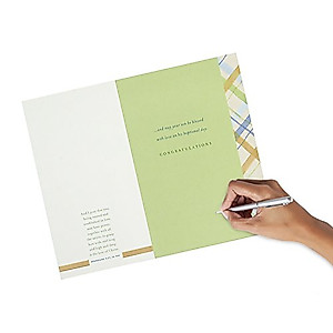 Dayspring Baptism Card for Baby Boys (Dove Cross) (0399RZA1002)