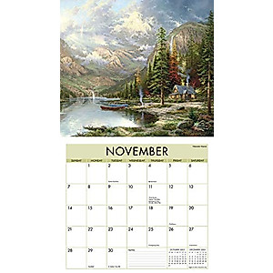 Thomas Kinkade Studios 2021 Deluxe Wall Calendar