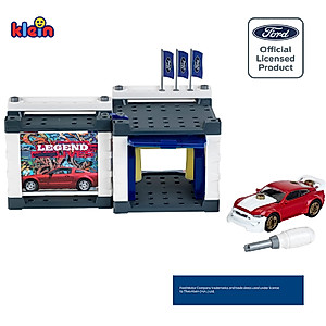 Klein Theo Service Station with 2019 Ford Mustang - 3313, Multi-Colored