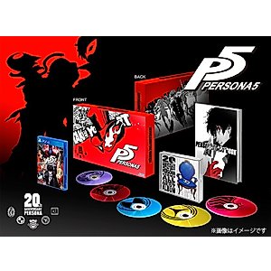 Persona 5 20th Anniversary Edition [Deluxe Edition Set] Treasure Box/Persona 5 Art Book (tentative title)/Persona 20th Anniversary All-Time Best Album Special Collaboration DLC 5-piece Set - PS4