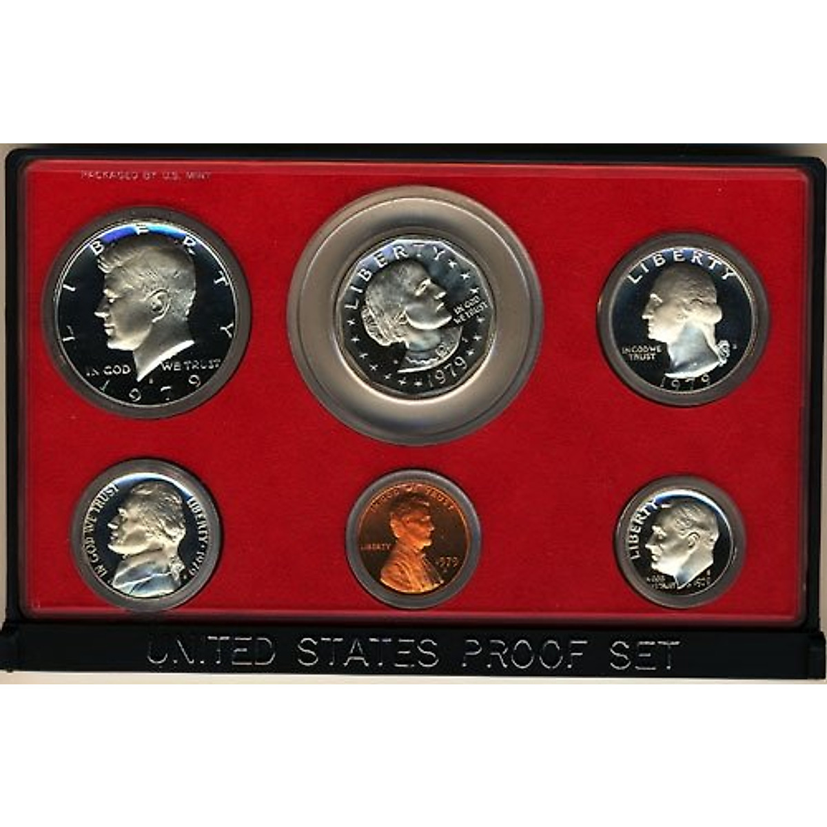 1979 S Clad Proof 5 Coin Set in Original Government Packaging Proof