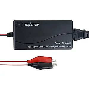 Tenergy Universal Fast Smart TLP3000 1.5A Charger for Li-Ion/Li-Polymer Battery Pack (14.8V 4 Cells) - UL Approved
