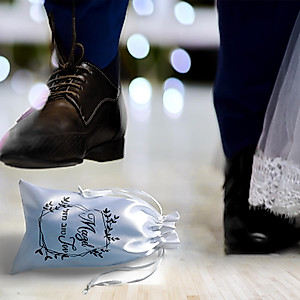 Jewish Wedding Chuppah Breaking Glass, Wedding Gifts for Couples, Jewish Gift for Wedding Engagement Marriage Anniversary, Blue Glass Vessel for Groom with Drawstring Bag and Card